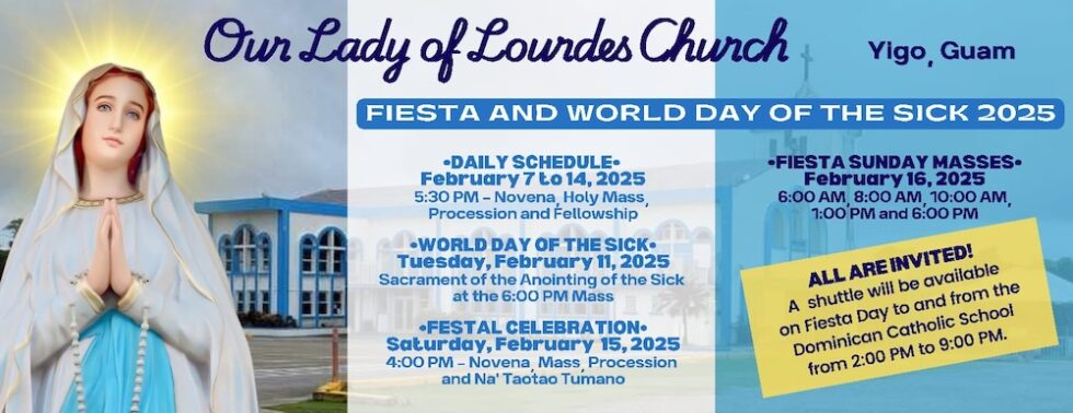 Fiesta & World Day of the Sick 2025